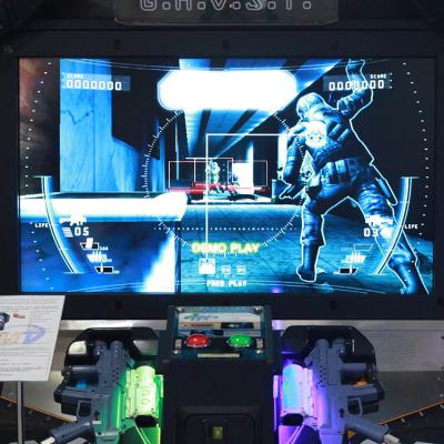 中国 遊戯ゲームセンター カラフルパーク オペレーション ゴースト・ガン 射撃 アーケードゲーム機 販売のため