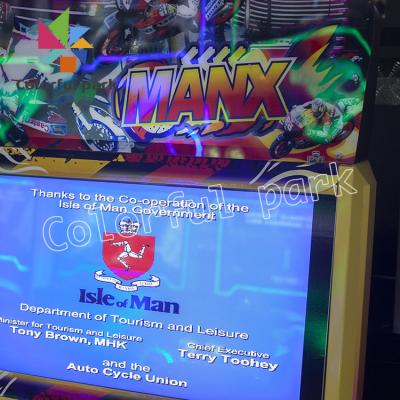 China Arcade-Spiele-Maschinen Dynamische Moto-Münze betriebenen Spielmaschine für GP Motor Simulation zu verkaufen
