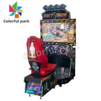 China Car Electronic Driving Simulator Racing Arcade Game Machine 150KG CE Certified for sale