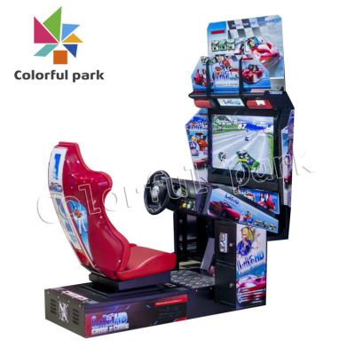China Colorido Parque Índia Moeda Operado Car Racing Game Machine para Amusement Game Center à venda