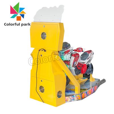 Cina Colorful Park 4D Car Racing Simulator Game Machine per bambini di età superiore a 3 anni in vendita