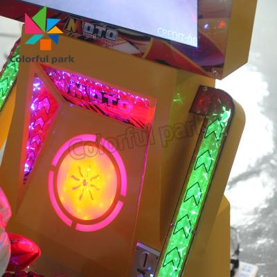 Cina Colorful Park 4D Car Racing Simulator Game Machine per bambini di età superiore a 3 anni in vendita