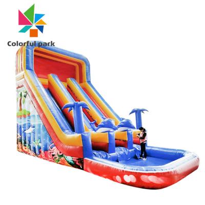 Cina Amusement Rainbow Kids Inflatabile castello gonfiabile per saltare e saltare in vendita