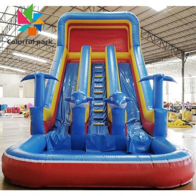 Cina Amusement Rainbow Kids Inflatabile castello gonfiabile per saltare e saltare in vendita