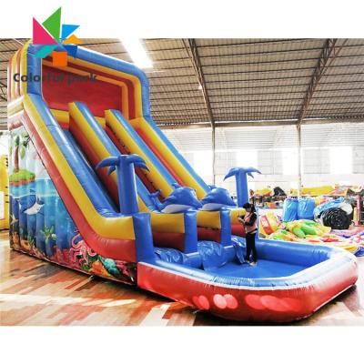Cina Amusement Rainbow Kids Inflatabile castello gonfiabile per saltare e saltare in vendita
