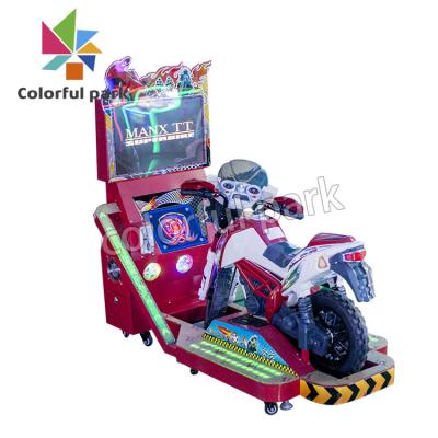 Cina Certificato CE Colorato Parco Motocicletta Macchina di gioco per l'eccitazione dei giovani giocatori in vendita