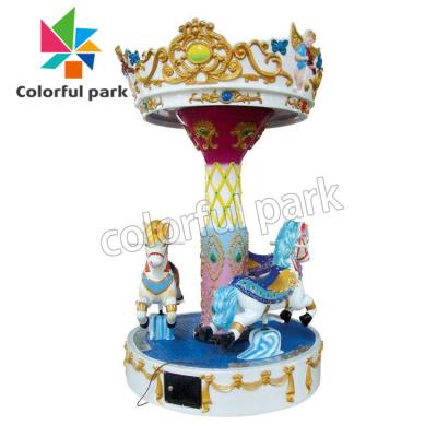 Cina Parco colorato 6 giocatori Carousel Kiddie Rolling Riding Arcade Game per il parco di divertimenti in vendita