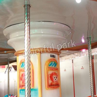Cina Parco colorato 6 giocatori Carousel Kiddie Rolling Riding Arcade Game per il parco di divertimenti in vendita