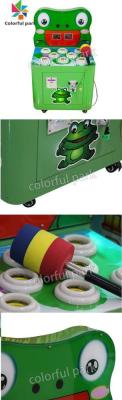 中国 カラフルパークのコイン操作のカエルゲーム機 子供を楽しめる最善の方法 販売のため