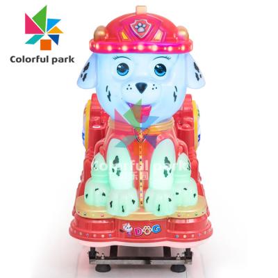 Cina Parco colorato per bambini Parco giochi Monete Push Macchine di gioco arcade con oscillazione elettronica della macchina in vendita