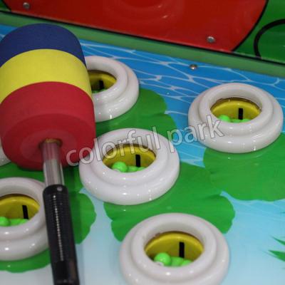 China Redemption Hammer Kids slaan kikker speeltuin Arcade game machine met CE-certificaat Te koop