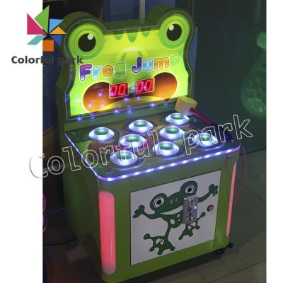 Cina Colorfulpark Sbattere una talpa colpire la rana giochi d'arcade macchina da gioco per bambini colpire la rana martello in vendita