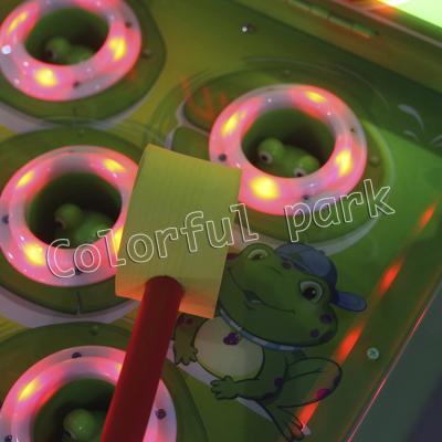 Cina Colorfulpark Sbattere una talpa colpire la rana giochi d'arcade macchina da gioco per bambini colpire la rana martello in vendita