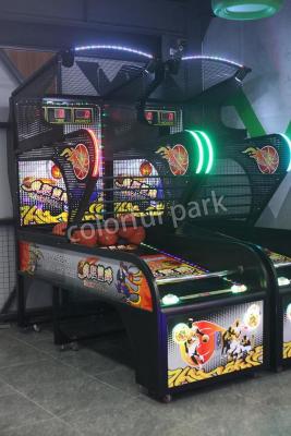 China Laat je vaardigheden los Munt bediende amusementsmachine voor basketballiefhebbers Te koop