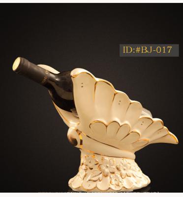 China L-D European style ceramic Creative wine rackdecoration  ID:#BJ-017 for sale