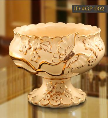 China L-D European style  ceramic  fruit tray ID:#GP-002 for sale