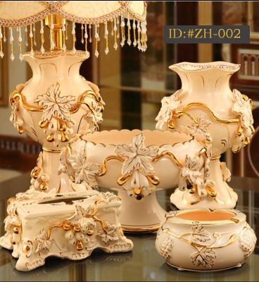 China European style luxurious ceramic decoration set（Housewarming gift） ID:#ZH-002 for sale