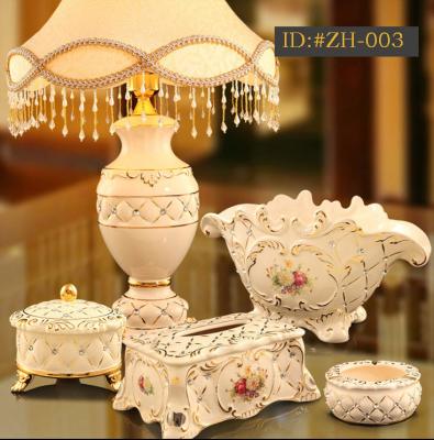China European style luxurious ceramic decoration set（Housewarming gift） ID:#ZH-003 for sale