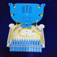 China Singlemode SC UPC Ftth Termination Box , Fiber Optic Distribution Box for sale