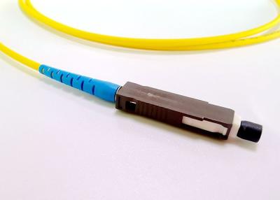 China G657 MU UPC Singlemode 3.0mm Fiber Optic Patch Cord for sale
