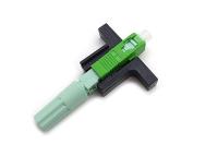 China CE Single Mode Spiral Ftth Fast Connector , SC APC Connector for sale