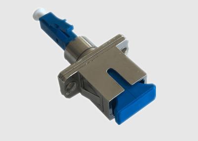 China Blue Hybrid Coupler Singlemode Simplex LC To SC Adapter for sale