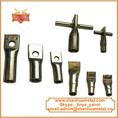 China threaded socket-plated lifting socket with foot flat lifting socket with cross pin for sale