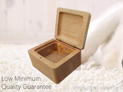 China Small Beech Wood Blank Laser Engrave Pet Keepsake Urn Gift Box Tribute Chest Box, LOW Minimum Order for sale