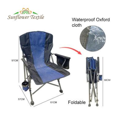 China do tubo oval do ferro de 56*52*95cm pano portátil de dobramento de Oxford da cadeira de acampamento com Carry Bag à venda