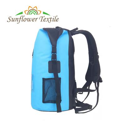 Cina zaino impermeabile di nylon di viaggio su ordinazione di colore dello zaino della borsa asciutta 30L di 28X62cm in vendita