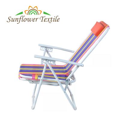 Cina Sedia di spiaggia staccabile piegante del portatile della sedia di salotto della spiaggia del metallo 160x45x56cm in vendita