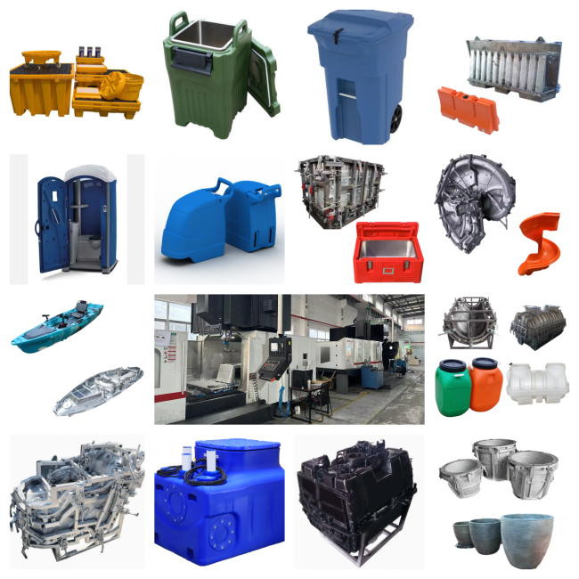 PE Rotomolding Cold Bucket Waterproof Rotational Tool Box UV Proof Custom Color 8