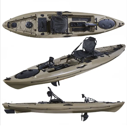 PE 12 Foot Recreational Sit On Top Kayak Custom Roto Molded Kayak 0