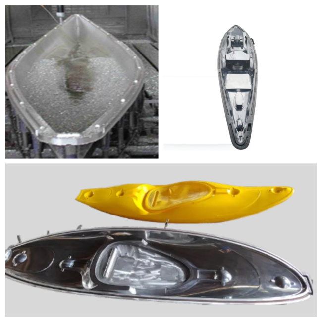 PE 12 Foot Recreational Sit On Top Kayak Custom Roto Molded Kayak 2