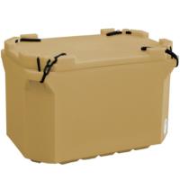 China Rectangular Top Opening Rota Moulding Tanks - 10L Insulated Fish Container with Custom Sizes | PE Plastic Construction for sale