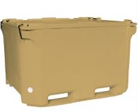 China Rectangular Top Opening Rota Moulding Tanks - 10L Insulated Fish Container with Custom Sizes | PE Plastic Construction for sale