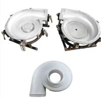 Quality Silver Aluminum Rotational Molding Process Wind Turbine Shell Mold for sale