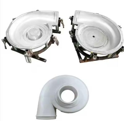 China Proceso de moldeo por rotación de aluminio plateado Molde de concha de turbina eólica en venta