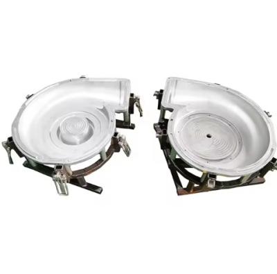 Quality Silver Aluminum Rotational Molding Process Wind Turbine Shell Mold for sale
