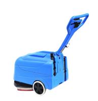 China Rotoplastic Mold Floor Scrubber Hand Push Sweeping Machine 80L Tank for sale