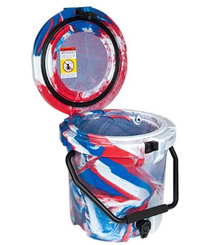 Quality Customized colors Roto Molded Storage Box Rotary Plastic Insulation Bucket for sale