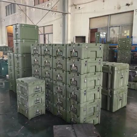 Quality Large Volume Yellow Roto Molded Storage Box Rotoplastic Turnover Box Aluminum for sale