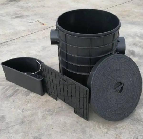 Quality Kitchen Plastic Grease Trap Rural Plastic Oil Trap Plastic Underground Tanks for sale