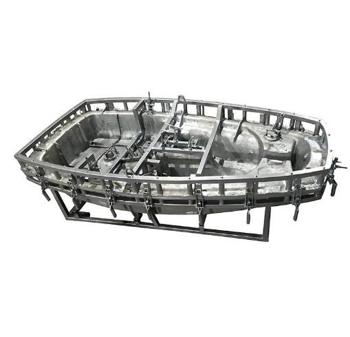 Quality High Durability Aluminum CNC Custom Rotomolding Ship Mold Integrated Rotational Moulds Manufacturing for sale