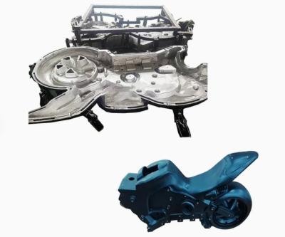China OEM Rotomoulding Tools Aluminium Auto Motorcycle Parts Rotational Mould for sale