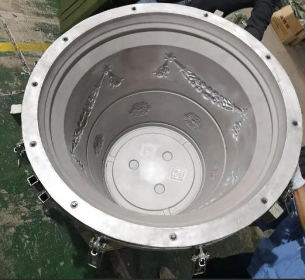 Quality OEM Rotational Moulding Process  Rotational Molding Outdoor Flowerpot Molds for sale