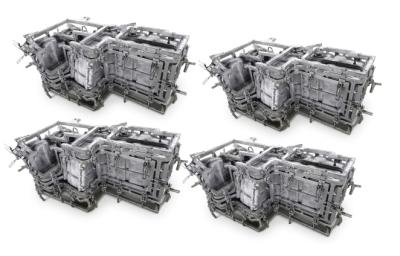 China CNC Machining Roto Molding Mould OEM Rotational Tooling Aluminum Mould for sale