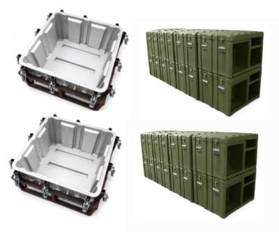 China Professional Customized Rotomolding Refrigeration Box Mold, Rotational Molding Tool Box Mold for sale