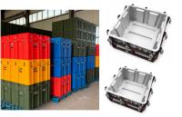 China Custom Rotomolding Aluminum Mold for Refrigerated Boxes Plastic Toolboxes Transport Boxes 1.5 Ton for sale
