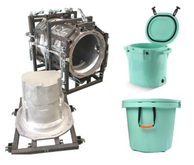 China Customized Roto Molding Insulation Bucket Molds, Aluminum Molds, CNC Processing for sale